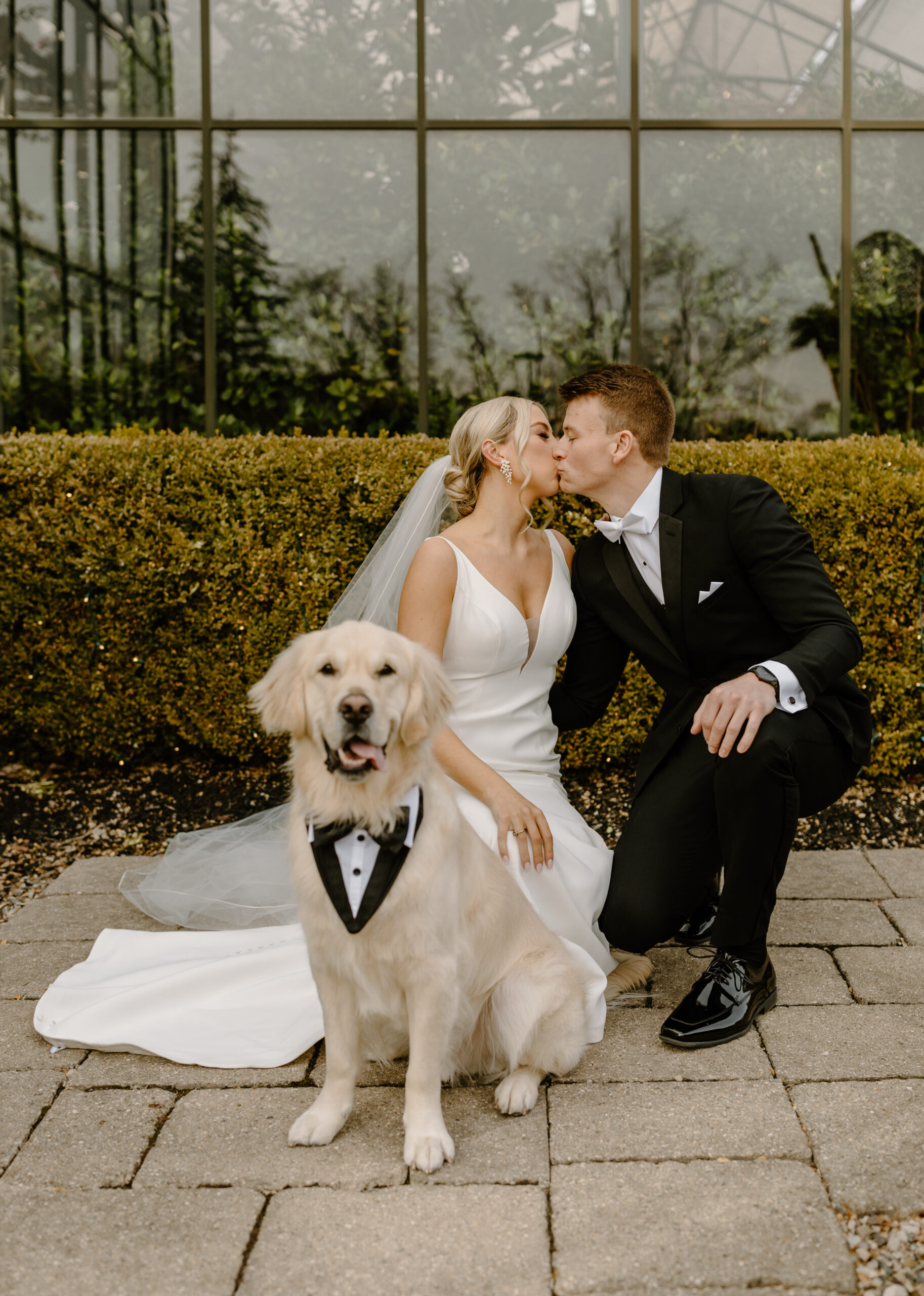 Planterra Conservatory Wedding Photos in Detroit, Michigan