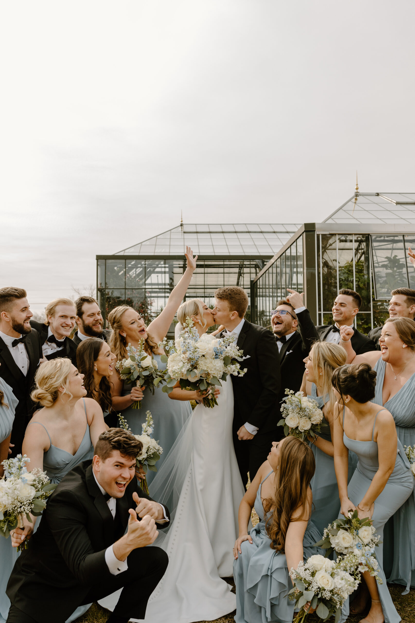 Planterra Conservatory Wedding Photos in Detroit, Michigan